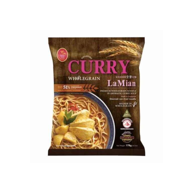 Ramen Premium Prima Taste Curry Wholegrain La Mian - Como en Japón
